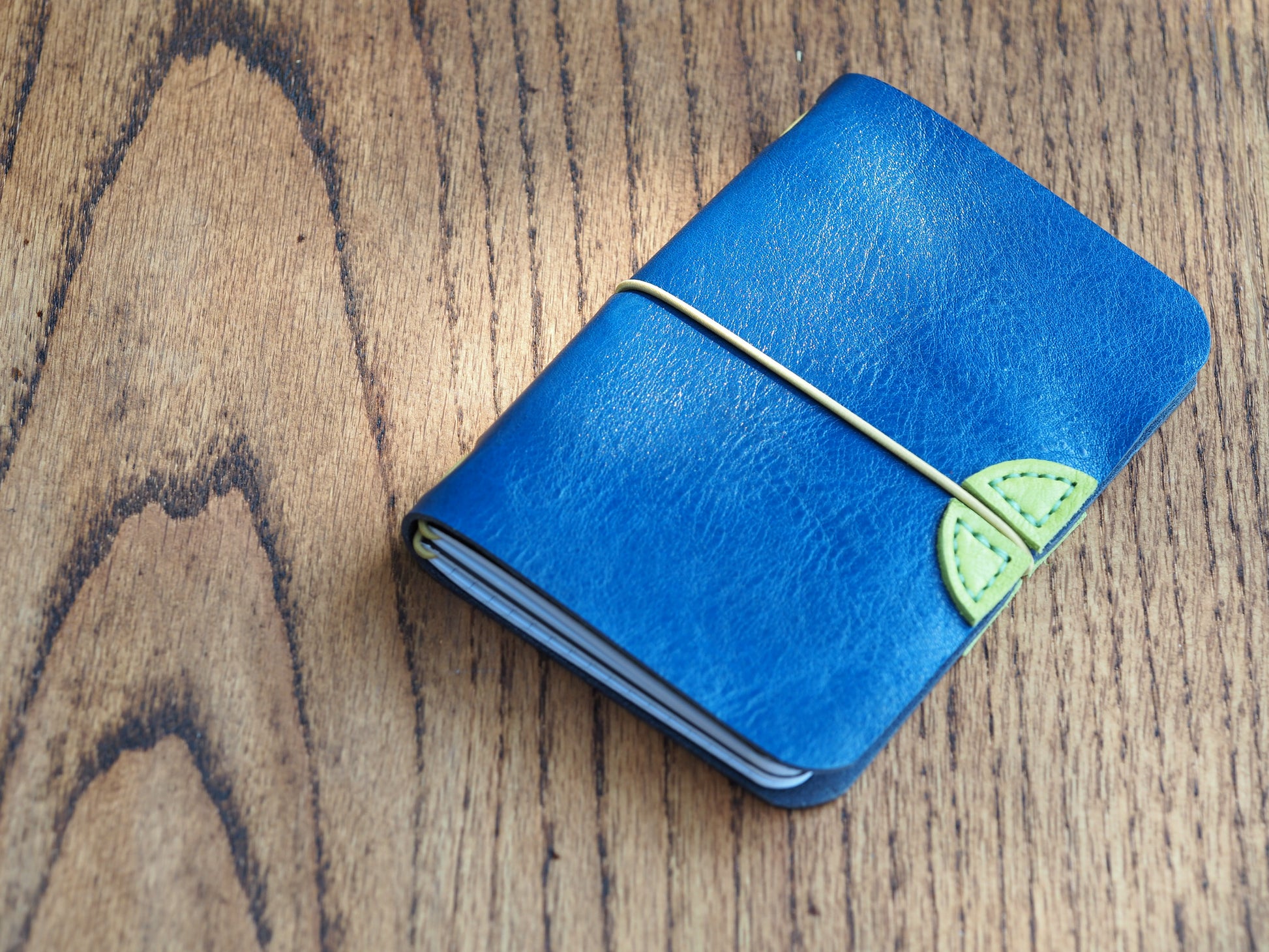 Pebbled Blue & Lime Green Journal – Sassy Kat Jewelry